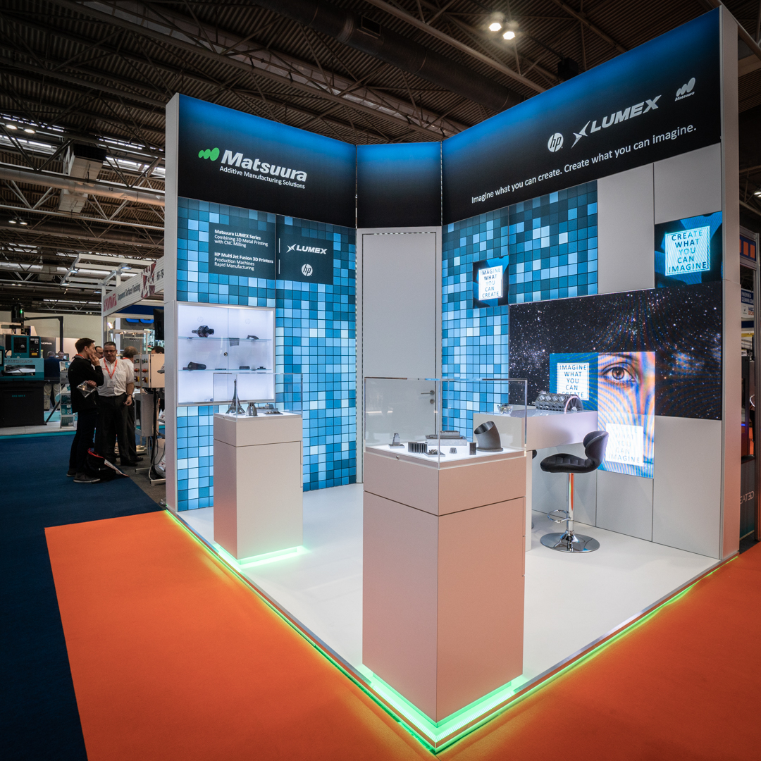 MATSUURA - Motion graphics and an animated LED video wall